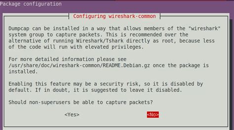 Ubuntu 2004 Lts に Wireshark をインストールして使用する方法