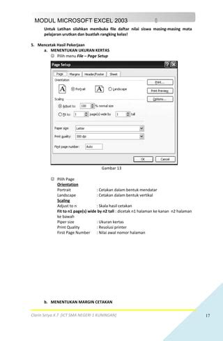 Modul Ms Office Excel PDF