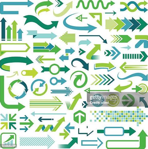 Curved Arrow Set Photos And Premium High Res Pictures Getty Images