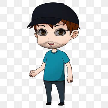 Spectacles Hd Transparent Anime Character Use Spectacles Man Person Body PNG Image For Free