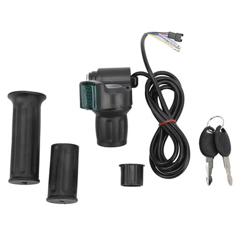 Electric Bike Twist Throttle Grip Set Universal Speed Governer With