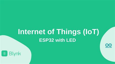 control led lights with esp32 led and blynk tutorial internet of
