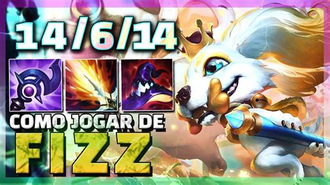 COMO JOGAR DE A A Z FIZZ MID League Of Legends Gameplay Completa