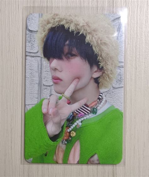Wts Nct Dream Istj Jisung Poster Version Pc Hobbies And Toys