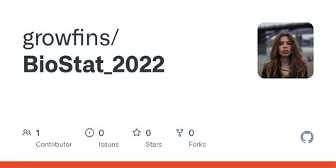 GitHub Growfins BioStat 2022
