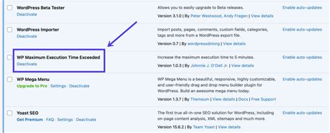 How To Fix The WordPress Max Execution Time Fatal Error