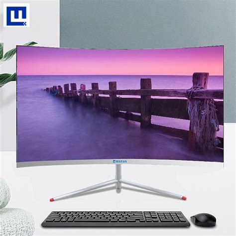 Ips Lcd Curve Screen Win10 All In One Pc With Camera China Desktop