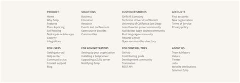 Landing Page Design Issues · Issue 23914 · Zulipzulip · Github