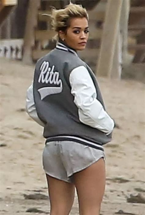 Rita Ora Filming On The Beach In Malibu Mirror Online