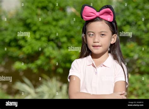 An A Beautiful Cute Person Stock Photo Alamy