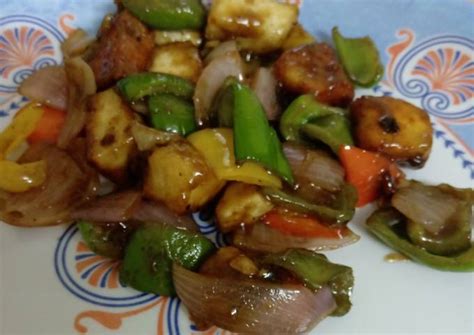 Paneer Chilli Dry Recipe By Prerna Desai Cookpad