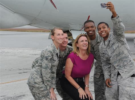 Secaf Visits Kadena Airmen Kadena Air Base News