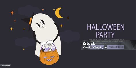 그루비 복고풍 유령 할로윈 배너 펑키한 으스스한 부 캐릭터 마녀 의상을 입은 마법의 무서운 영혼 웹 배너 포스터 플래카드 자동차 또는 파티 초대장을 위한 만화 팬텀의 만화