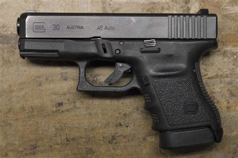 Glock 30 Gen3 45 Auto Police Trade Ins Very Good Condition