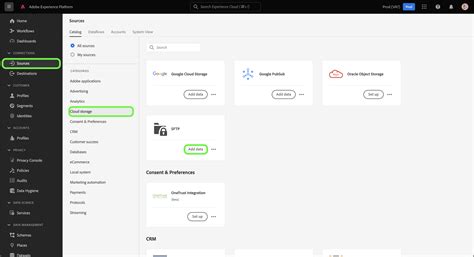 Create A Onetrust Source Connection In The Ui Adobe Experience Platform