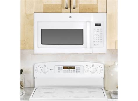 Ge Jvm3160dfww Over The Range Microwave In White Abt