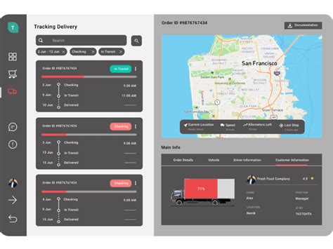 Tracking Delivery System Uxui Design Upwork