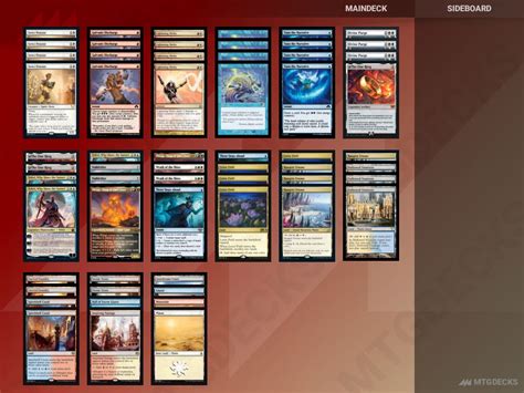 Arena Historic Jeskai Control Deck By Maffi MTG DECKS