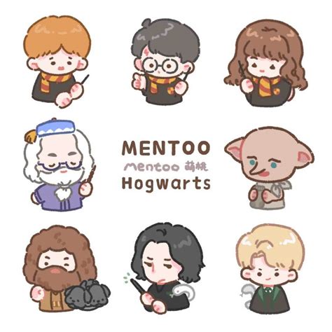 哈利波特人物小头像 Cr：mentoo萌桃 高清图片，堆糖，美图壁纸兴趣社区