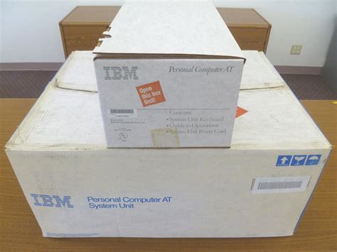New Unopened Ibm Personal Computer At 5170 Model 339 286 8 Mhz 512kb