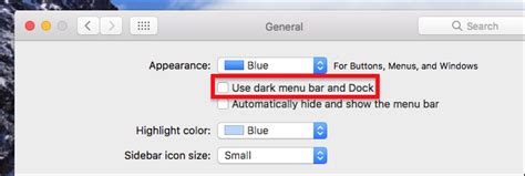 How To Enable Macos Dark Menu Bar And Dock