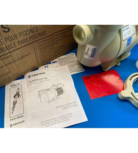 Pentair SuperFlo VS Variable Speed Pump
