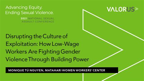 Disrupting The Culture Of Exploitation How Low Wage Workers Are