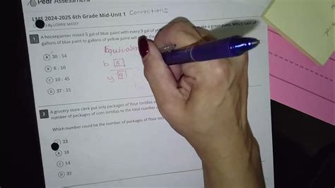 mid unit unit 1 assessment corrections 1 2 youtube