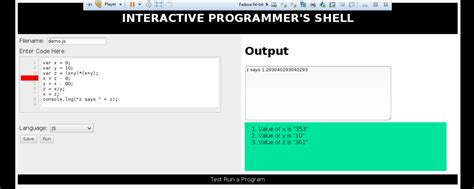 Summer Of Code2015interactive Js Shell Sugar Labs