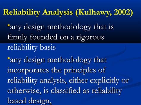 Reliability Based Design Of Pile Foundations Ppt