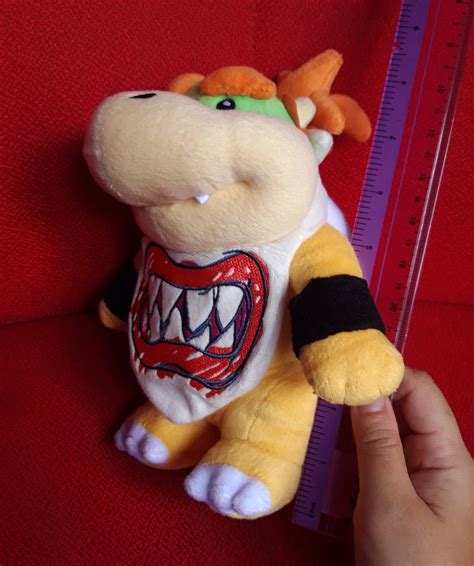 Super Mario Bowser Jr Nintendo San Ei Plush Stuffed Doll Soft Etsy