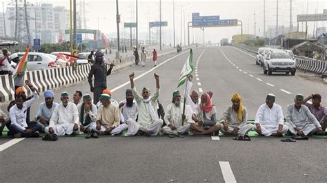 Bharat Bandh Impacts Life In Pockets Roads Tracks Blocked In Some