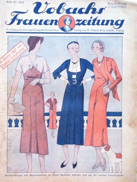 Vobachs Frauenzeitung No Vol March S Fashion Th Review Blog