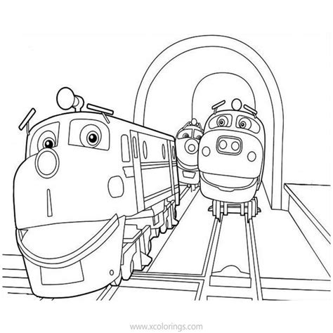Chuggington Coloring Pages