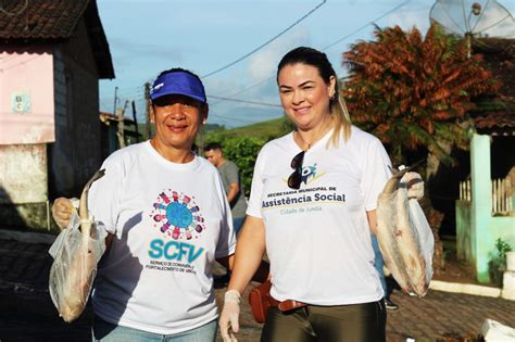 Assistência Social realiza tradicional entrega peixes para todas as