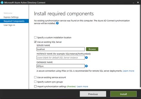 Move Azure Ad Connect To Another Server