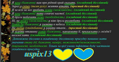 Записати речення підкреслити в кожному граматичну основу Зясувати вид присудка Я хочу вам про