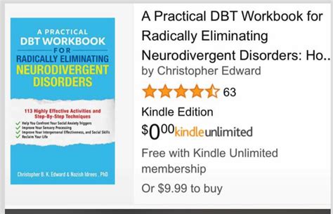 A Practical Dbt Workbook For Radically Eliminating Neurodivergent