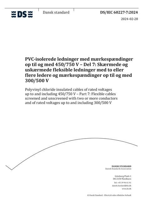 Dansk Dsiec 60227 7