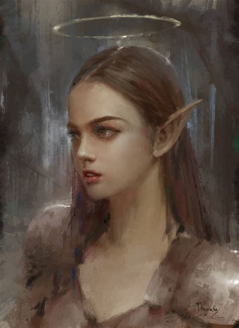 Angels Portrait By Therafaarts On Deviantart