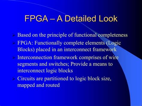 Fpga Architectureppt