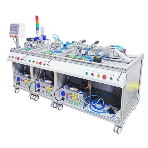 Industrial Automation 3 Station Plc Controller Modular Production
