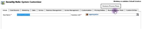 How To Hide A Business Process Flow In Microsoft Dynamics CRM