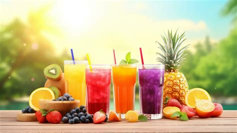 Delicious And Refreshing Fruit Cocktails