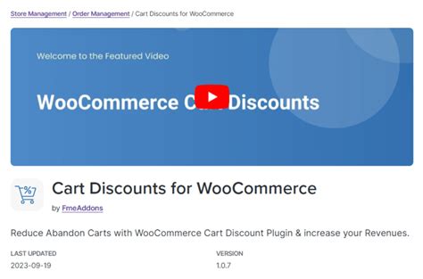 How To Create Woocommerce Cart Discounts In Your Store
