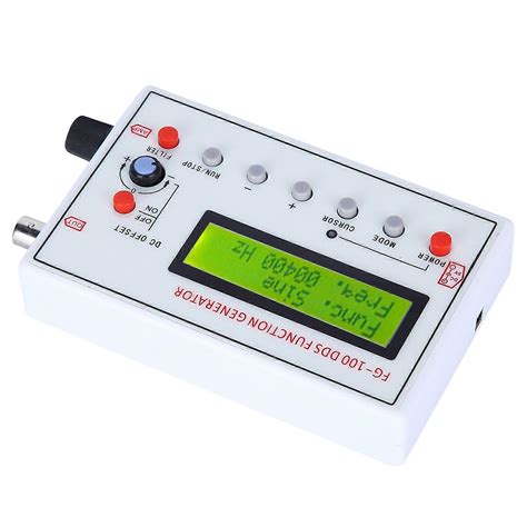 Fg100 Dds Function Generator Sine Frequency 1hz500khz Counter Signal Source Generator Meter