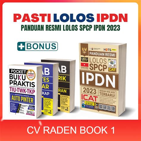 Jual TERBARU PANDUAN RESMI LOLOS SPCP IPDN 2023 BONUS KITAB PSIKOTES
