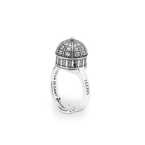 Sterling Silver Ellius Ring