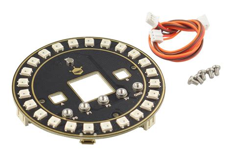 ROB0150 Dfrobot Micro Circular RGB LED Expansion Board WS2812 For BBC Micro Bit Boards