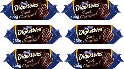 Biscuits Multipacks Of Mcvities Dark Chocolate Digestives Biscuits